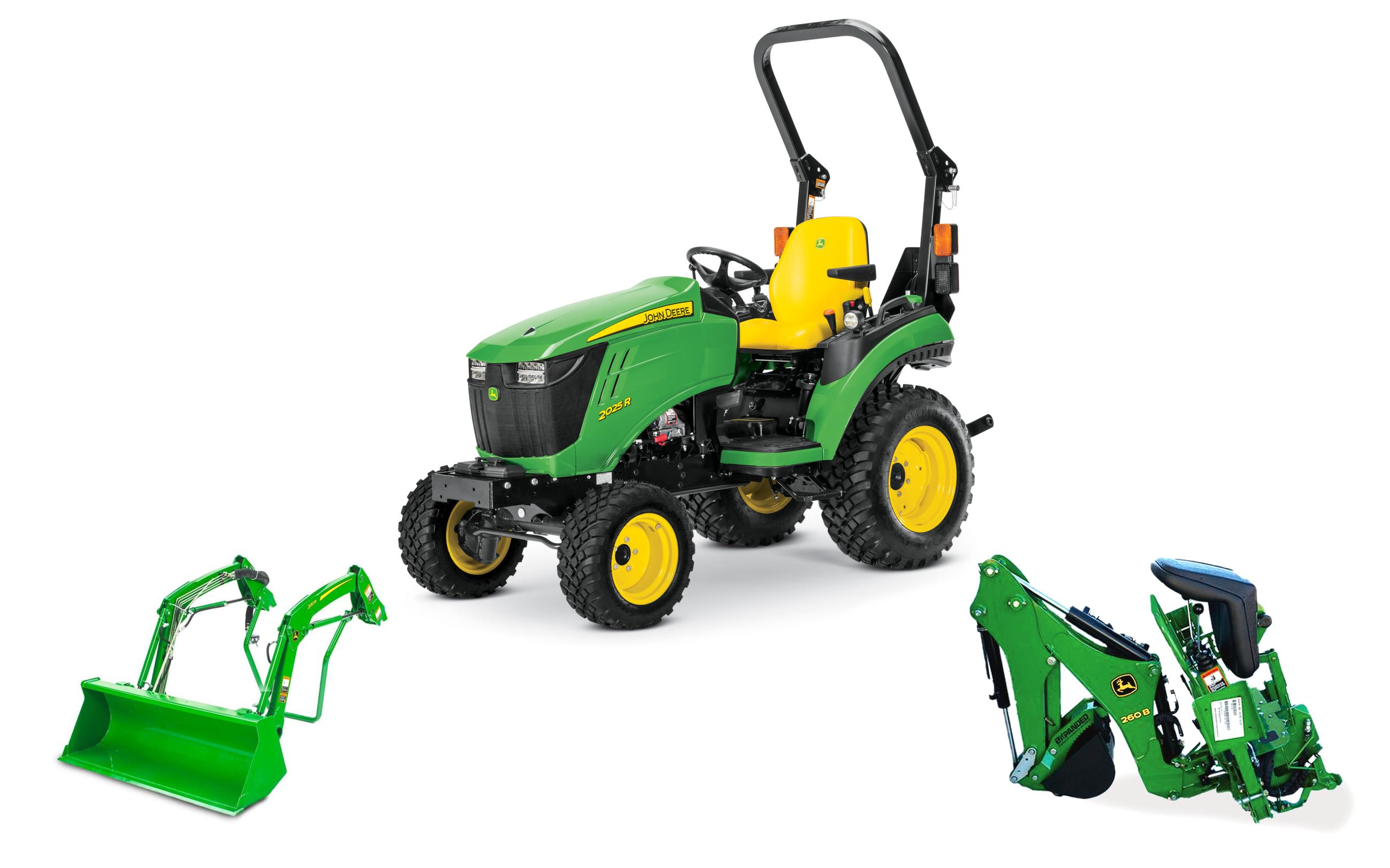 John Deere Backhoe Boss 2025R Tractor Package | Koenig Equipment